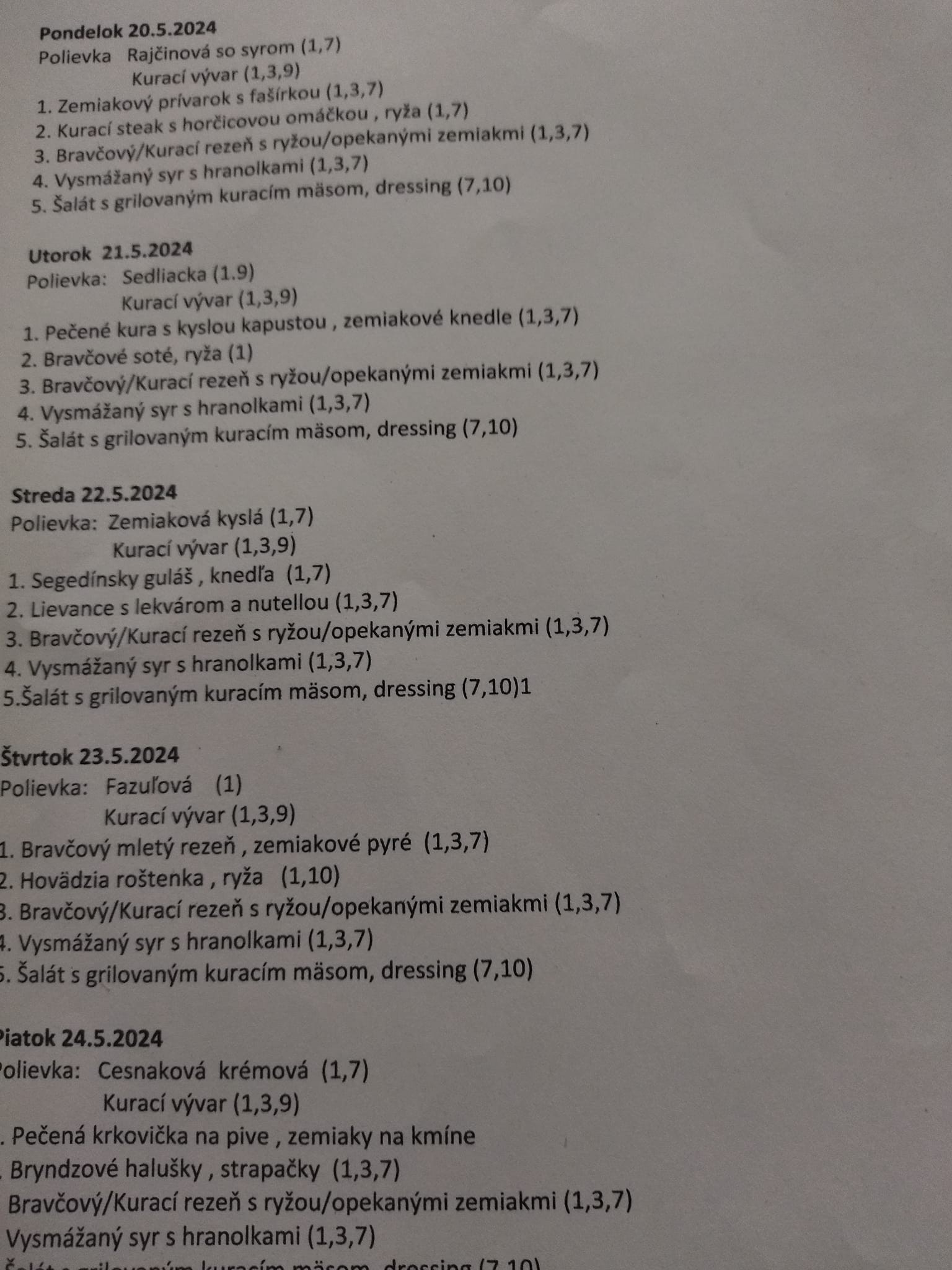 Denné menu Kebab Sereď - Mexico, Sereď | restauracie.sk